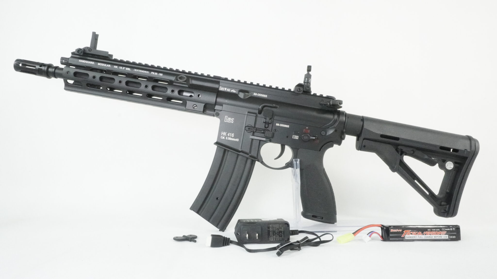 E&C 312-1 M4 CQB AEG Rifle Red