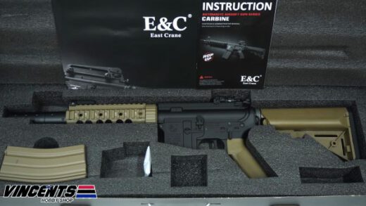 E&C 607 De M4 CQB AEG Rifle