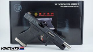 WE Glock 35 TMSS Gas Blowback Pistol All black