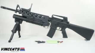 E&C 702 M16A3 W/M203 Launcher