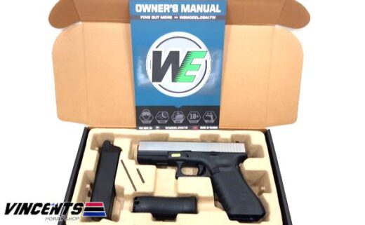 WE Glock 17 Gen 4 Silver Slide