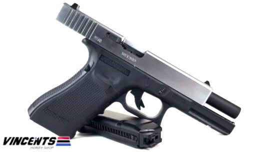 WE Glock 17 Gen 4 Silver Slide