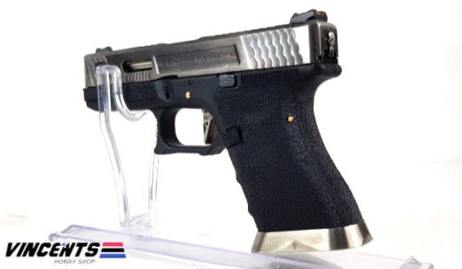 WE Glock 19 TMSS Silver Slide