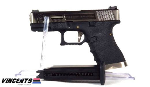 WE Glock 19 TMSS Silver Slide