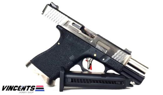 WE Glock 19 TMSS Silver Slide