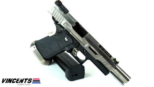 WE 5.1 T-Rex Black Body/Silver Slide With Auto